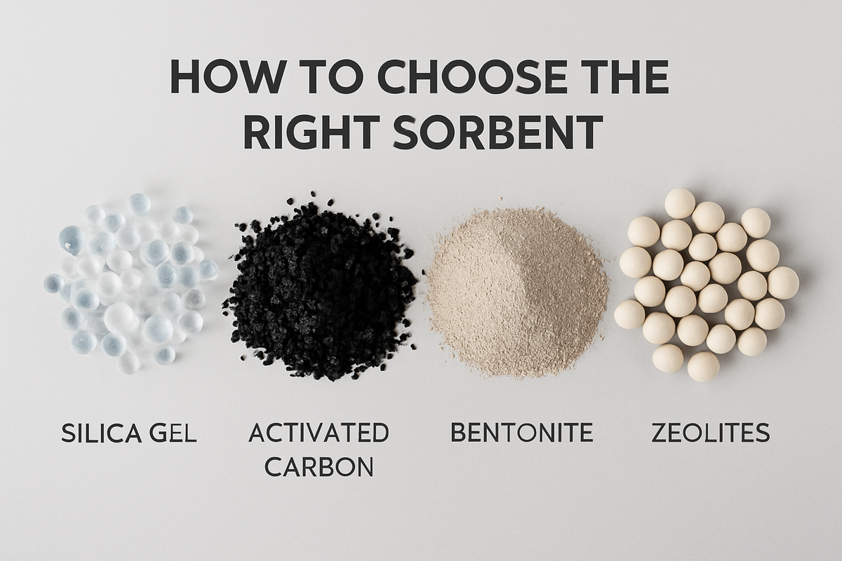 How to Choose the Right Sorbent for Your Application | Sorbents Direct ...